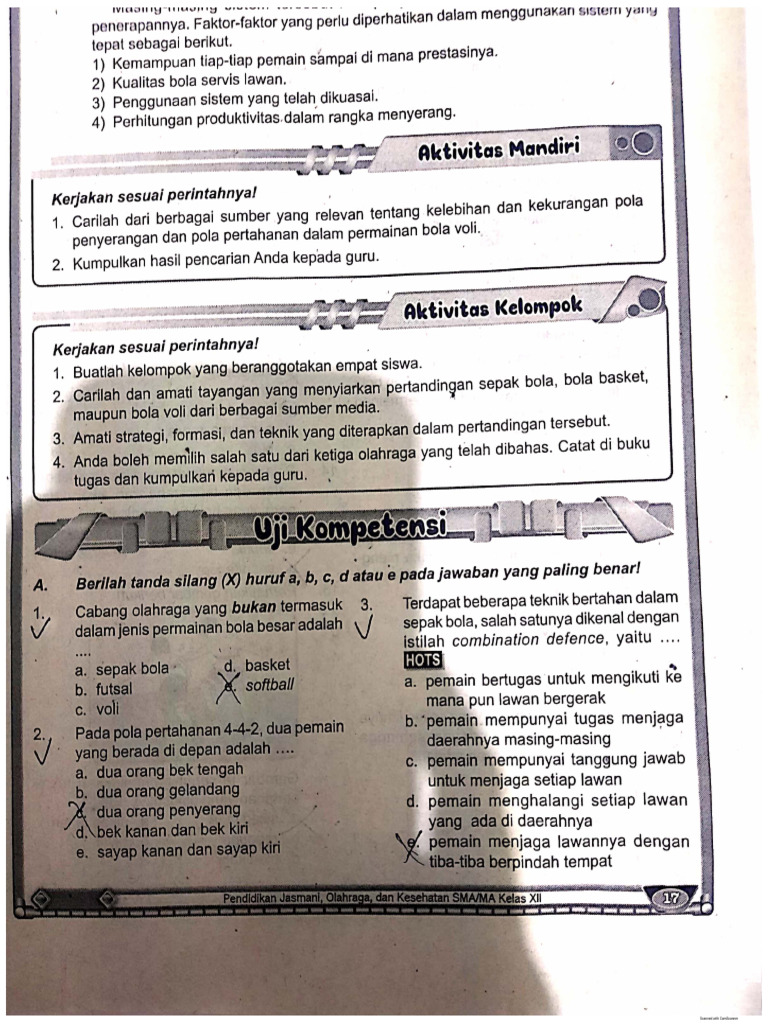 Soal LKS PJOK | PDF