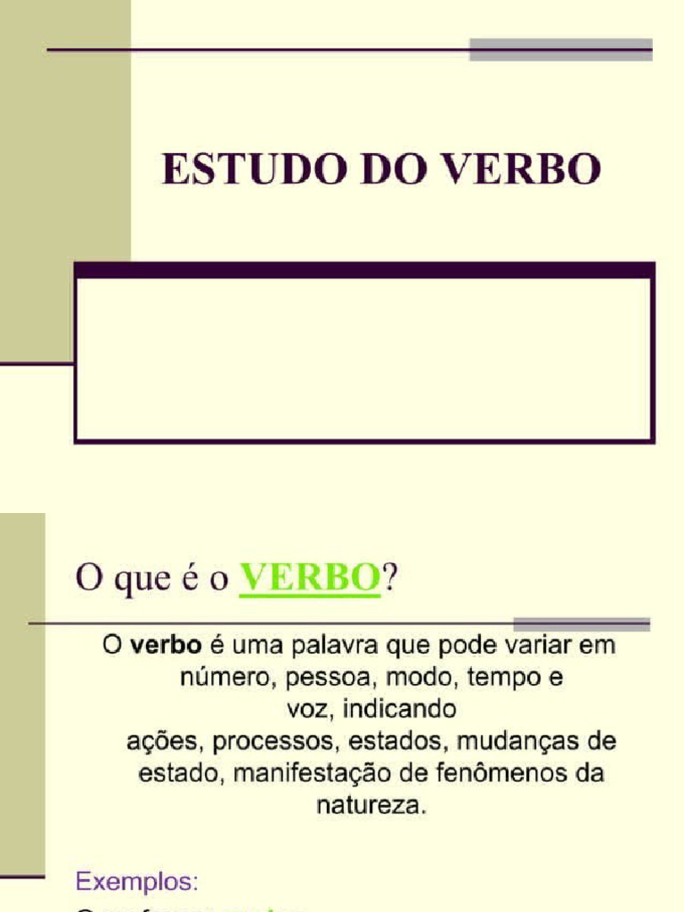 Verbo | PDF