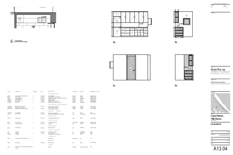 MV - A13.04 - Laundry Room | PDF | Cocina | Máquinas