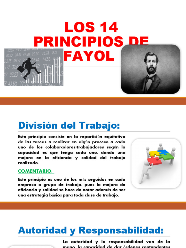 Los 14 Principios de Fayol | PDF | Business | Disciplinas