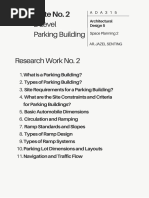 ES300A - 4 Storey Car Park | PDF | Design | Parking Lot