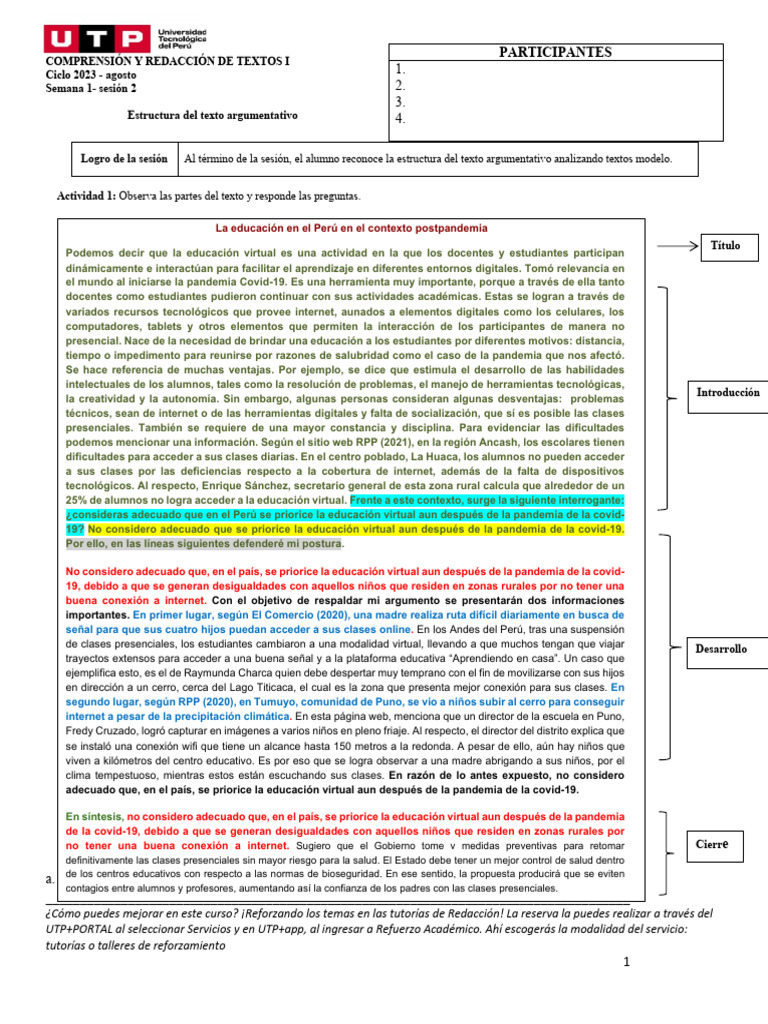 S01-s2 - Resolver Ejercicio | PDF | Enseñando | Internet