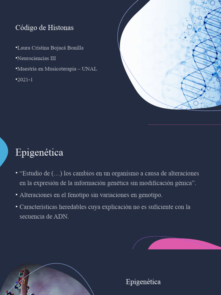 Código de Histonas | PDF | Histona | Cromatina