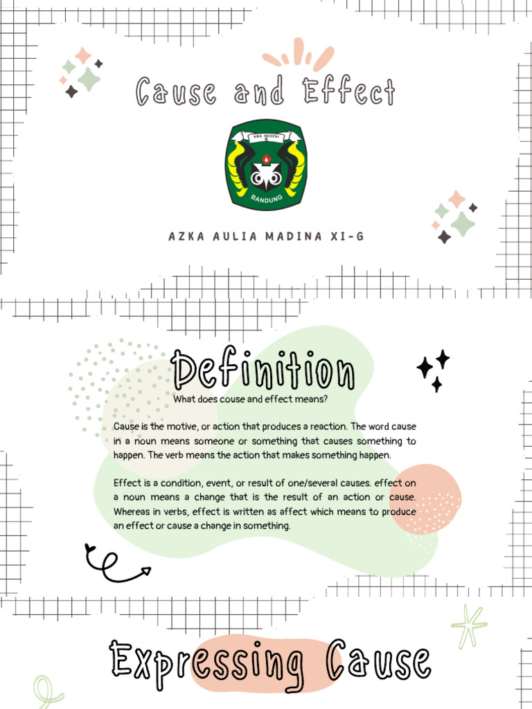 Understanding Cause and Effect Concepts | PDF | Languages | Foreign ...