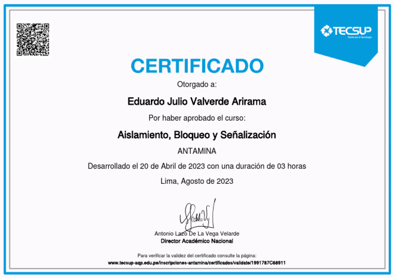Certificados 3 | PDF