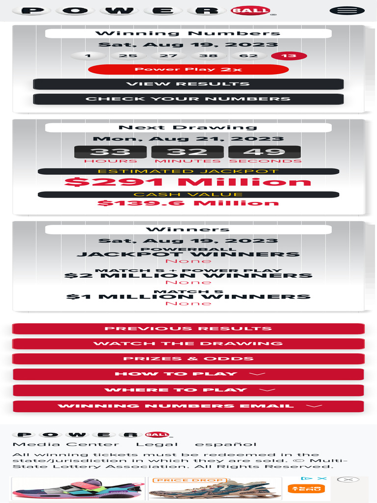 Home Powerball | PDF