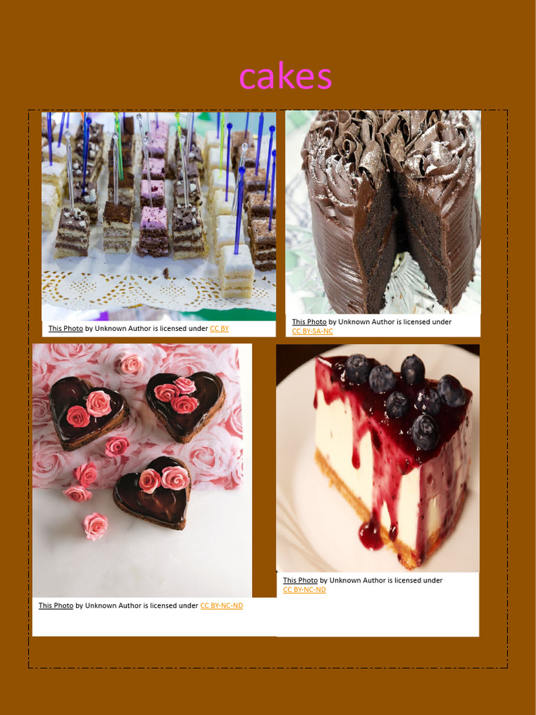 Cake Work | PDF | Cakes | Pudding