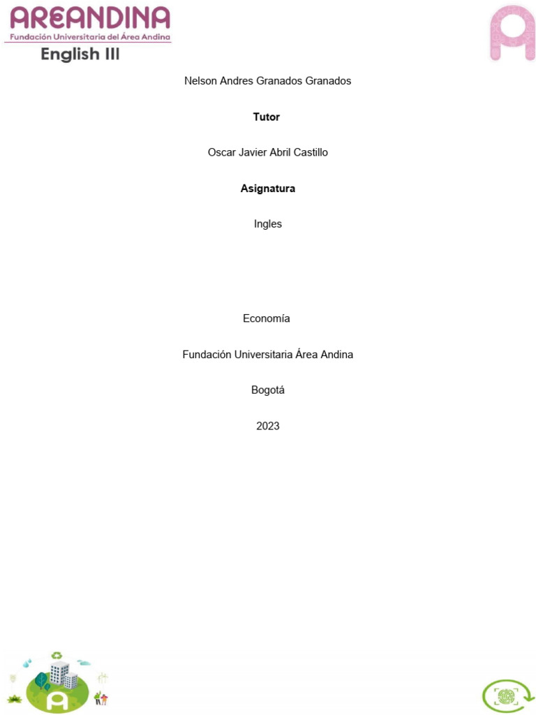 English 3 - EJE 2 - Week 4 | PDF