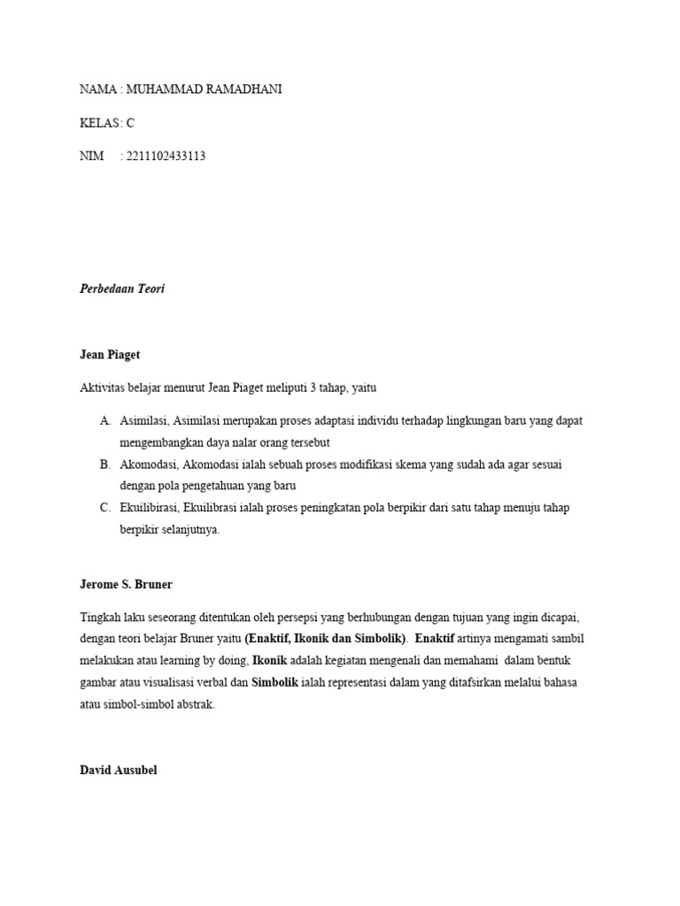 Dhani PsiBelajarC Asg1 | PDF | Sains & Matematika