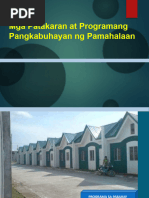 5 Mga Proyekto NG Pamahalaan Tongu Sa Kagalingang Pambayan at Pambansang Kaunlaran | PDF