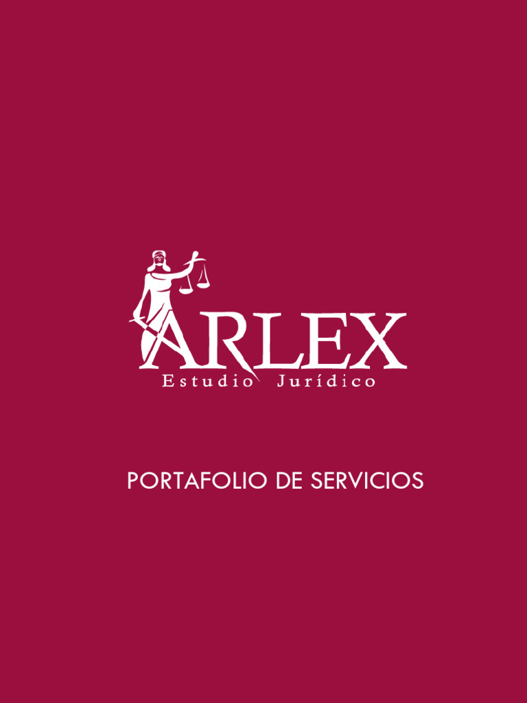 Portafolio de Servicios Jurídicos ARLEX | PDF | Negocios