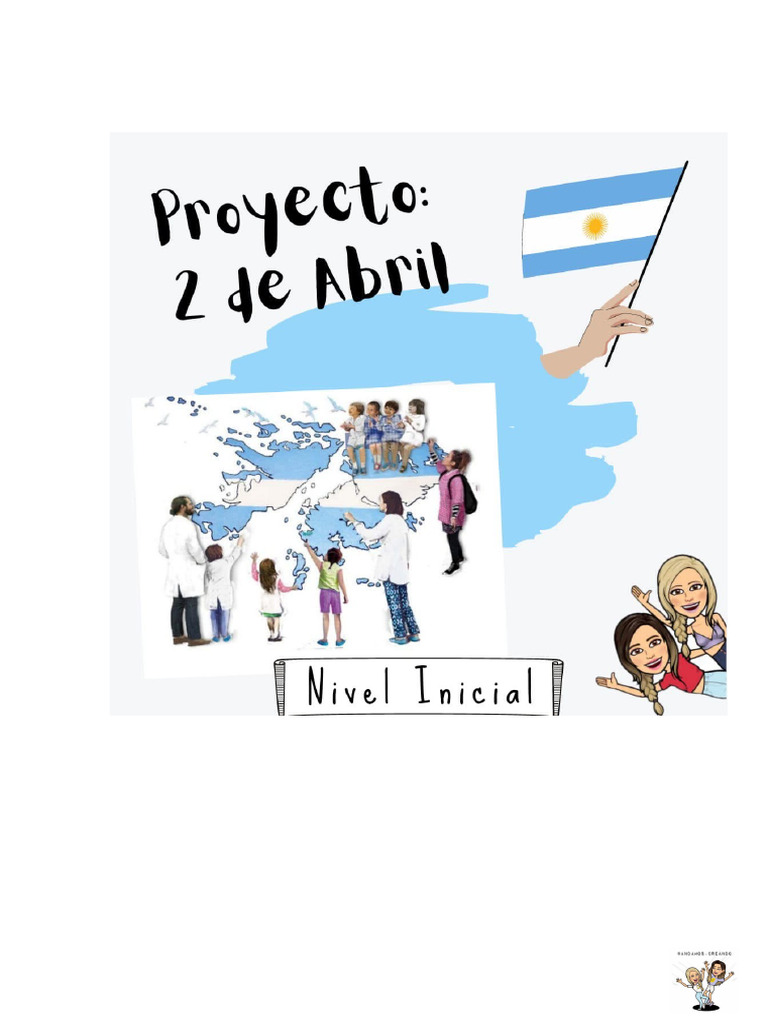 Proyecto. 2 de Abril. Nivel Inicial | PDF