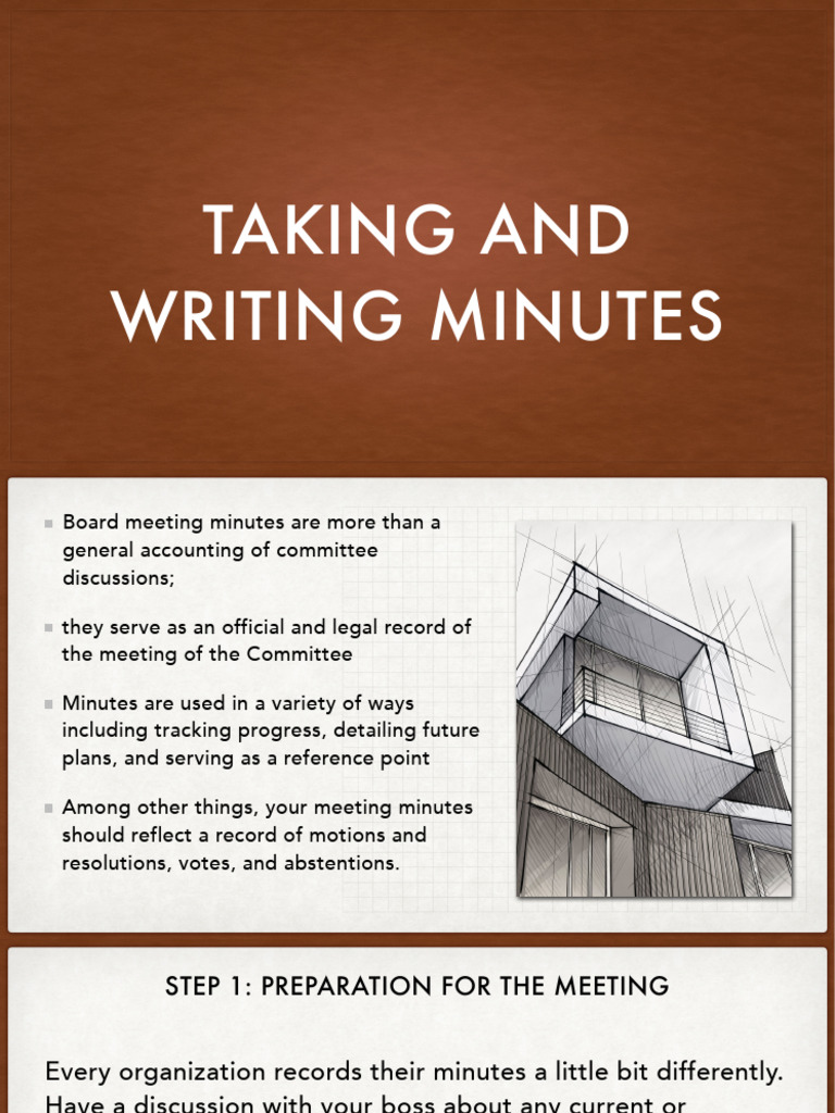 Effective Board Meeting Minutes Guide | PDF | Agenda (Meeting)