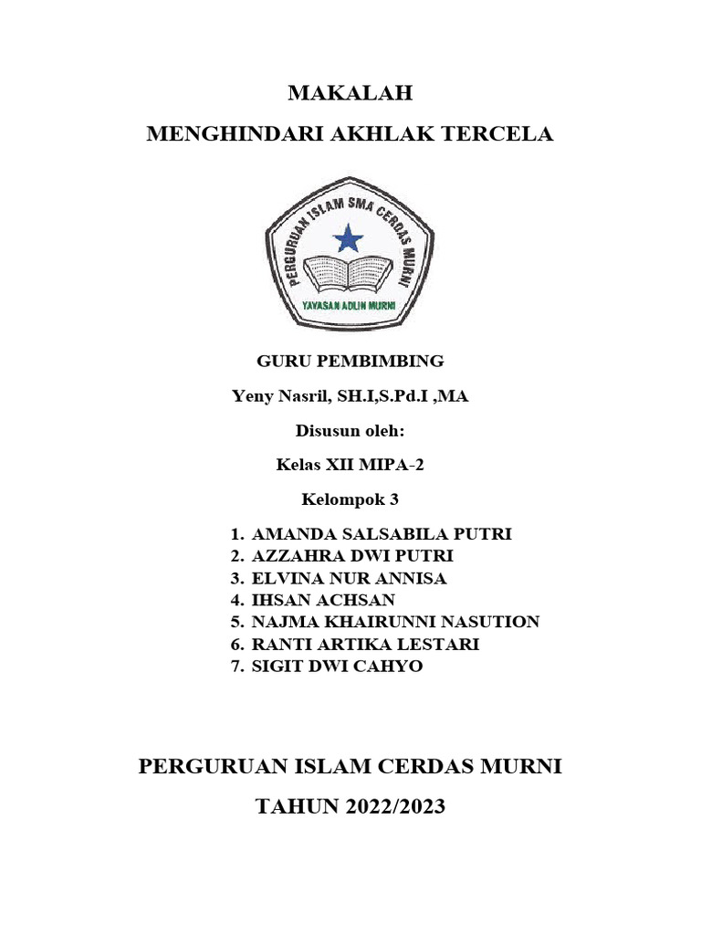 MAKALAH AKIDAH KEL3 | PDF