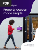 Butterflymx Cloud Controller and Access Reader Installation Guide | PDF ...