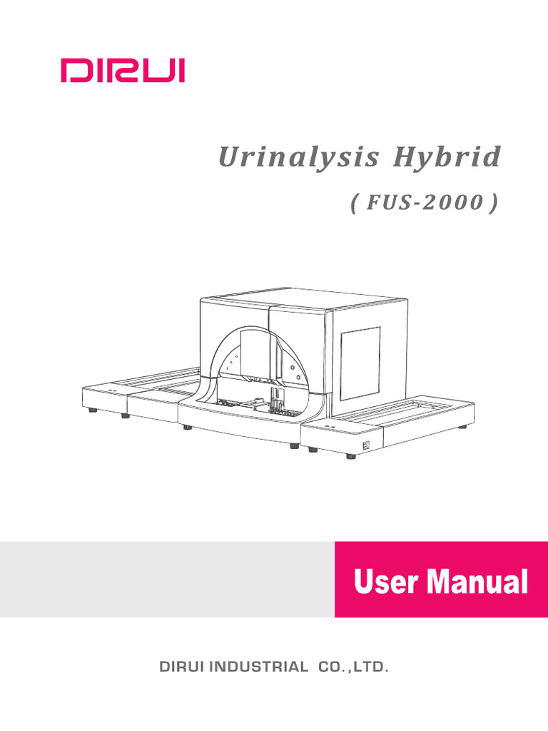 FUS-2000 User Manual 1011491 2017-10 | PDF | Microscope | Switch