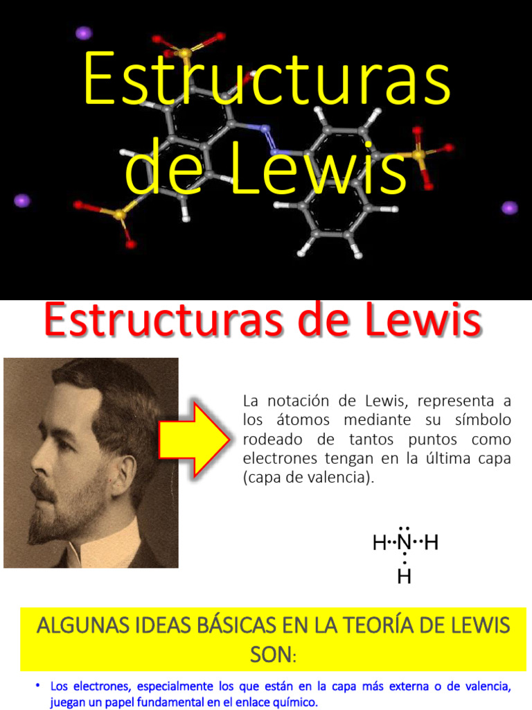 Guía de Estructuras de Lewis | PDF | Enlace covalente | Enlace químico