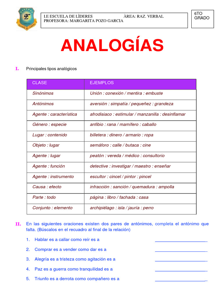 Raz Verbal 6to Grado | PDF