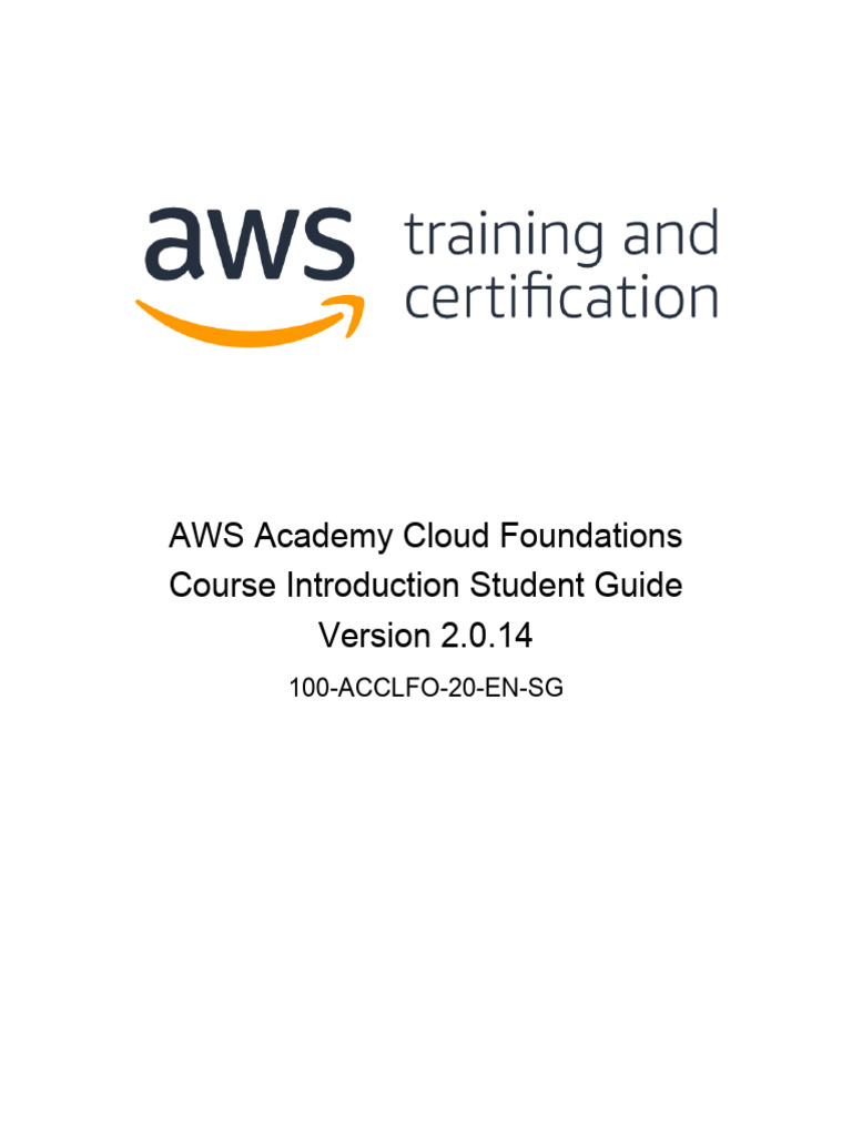 100 Acclfo 20 en M0SG | PDF | Amazon Web Services | Cloud Computing