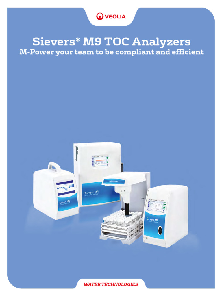 TOC Analayzer Brochure | PDF | Total Organic Carbon | Computing