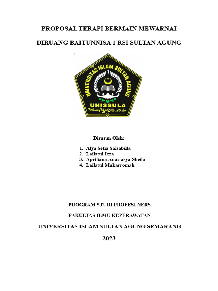 Proposal Terapi Bermain | PDF