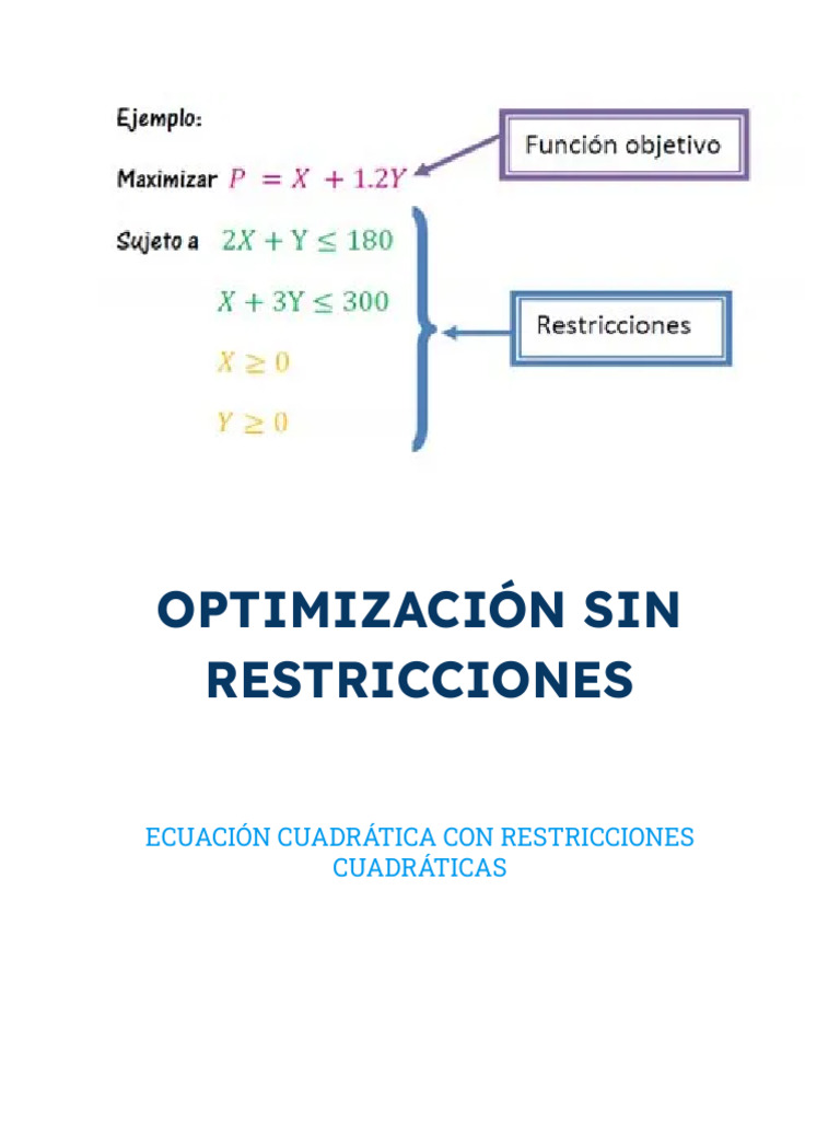 TAREA 7 Optimización | PDF | Optimización Matemática | Análisis numérico