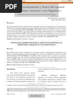 Características del Castellano Rioplatense | PDF | Lengua española ...