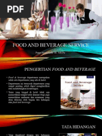 Materi Modul Food and Beverage Service | PDF