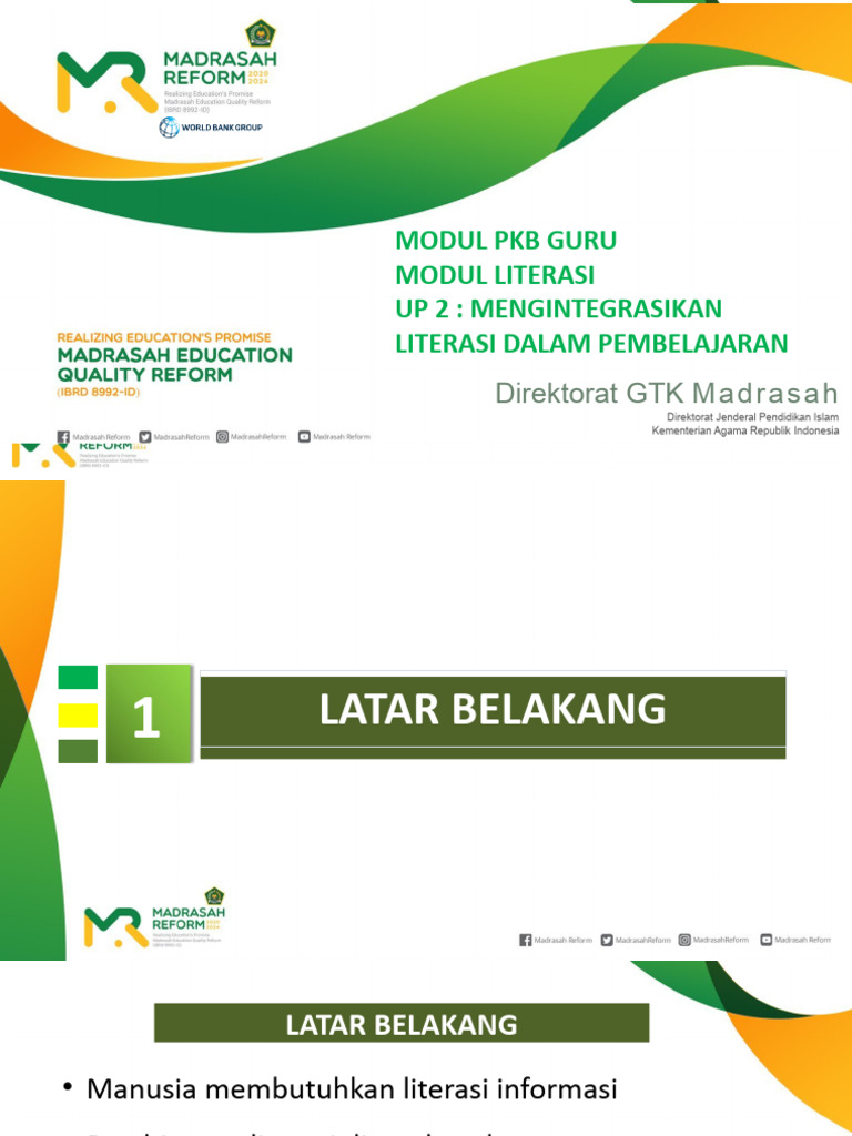 Modul Literasi untuk Guru Madrasah | PDF | Komputer