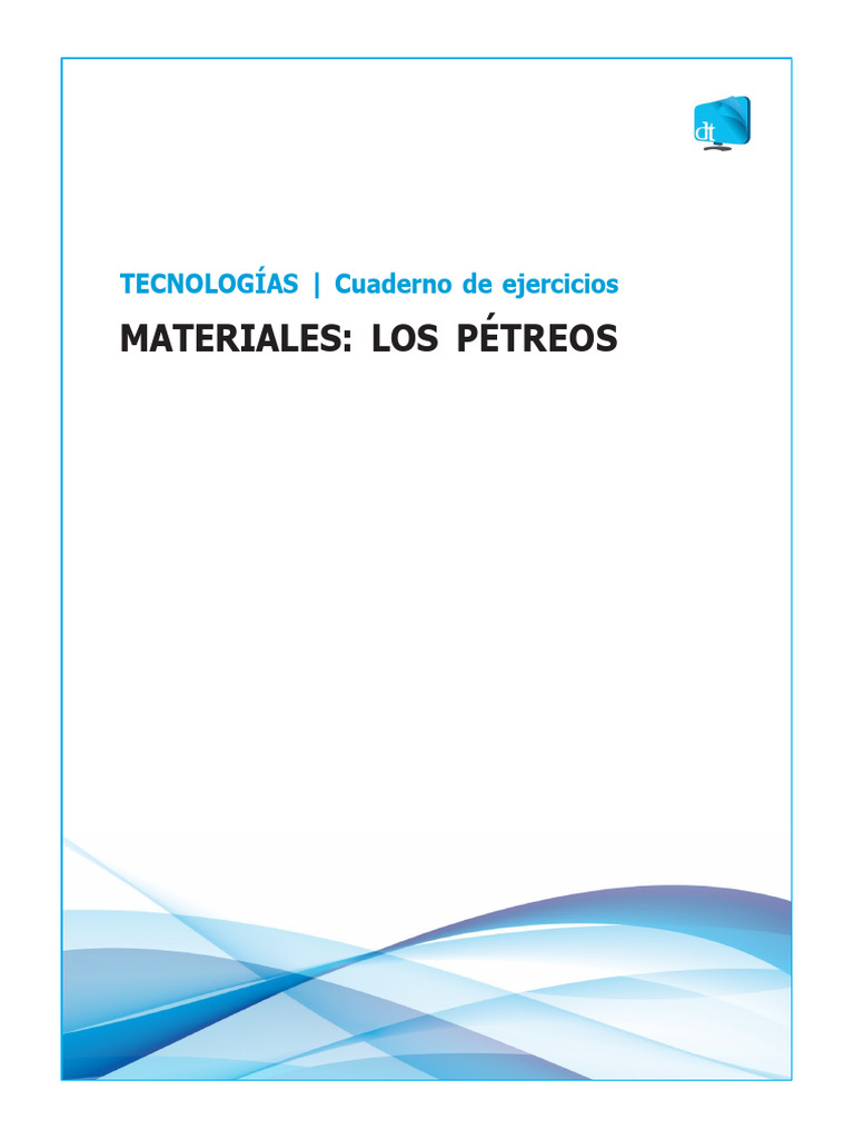 Ejercícios Teóricos. Materiales Pétreos | PDF | Materiales | Ciencias ...