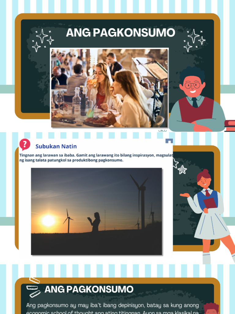 Ang Pagkonsumo | PDF