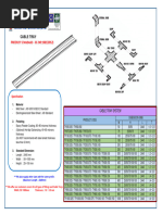 Cable Tray Method Statement | PDF | Cable | Specification (Technical Standard)