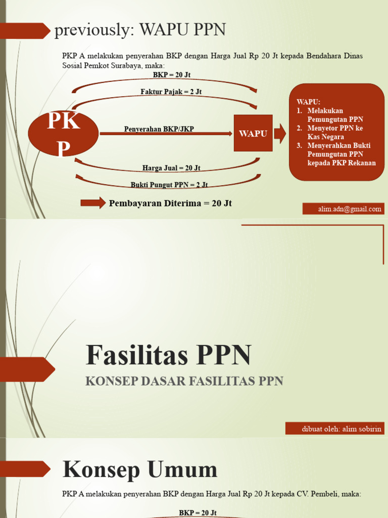 09 PPN - Konsep Dasar Fasilitas PPN | PDF