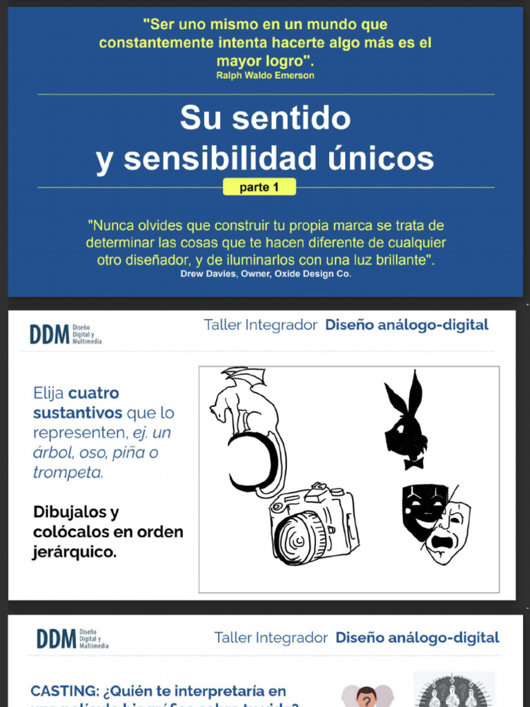 Taller Robin Landa | PDF