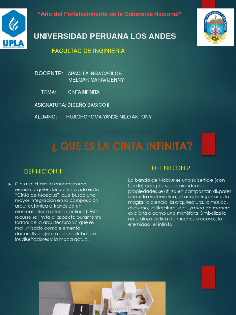 DISEÑO BASICO Pre Entrega Maqueta Cinta Infinita | PDF