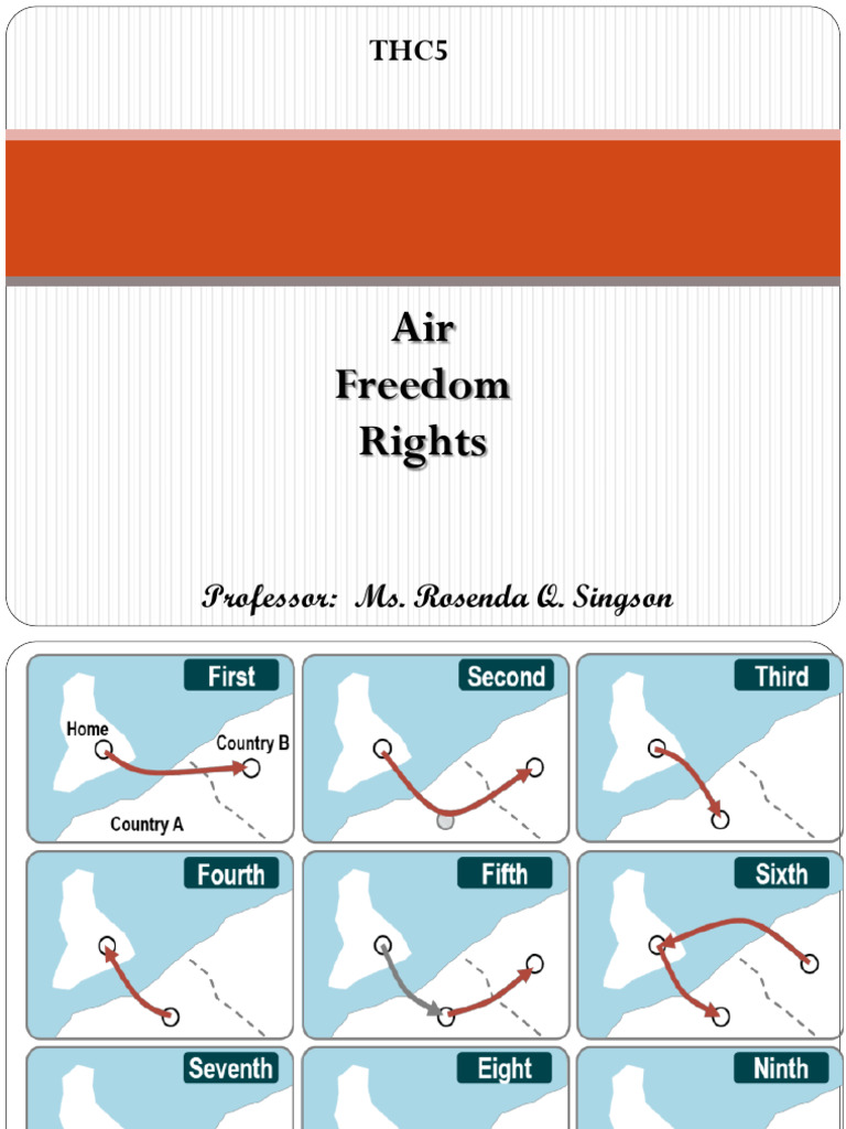 Module 8d Air Freedom Rights | PDF | Civil Aviation | Aviation