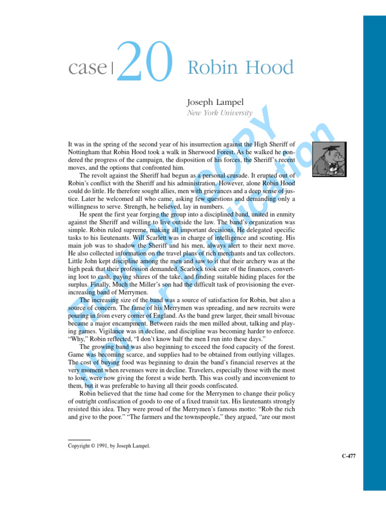 Robinhood Case | PDF | Robin Hood