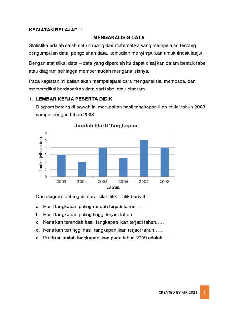 Analisis Data Statistika dan Rata-rata | PDF | Metode & Bahan Ajar