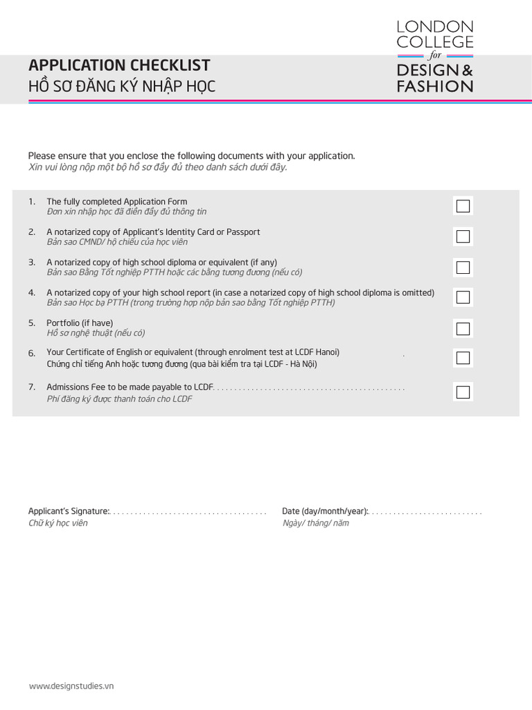 Application Form 2023 | PDF