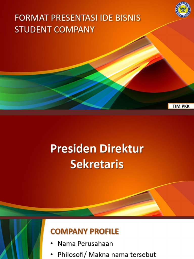 Format Ppt Ide Bisnis Sc Pdf