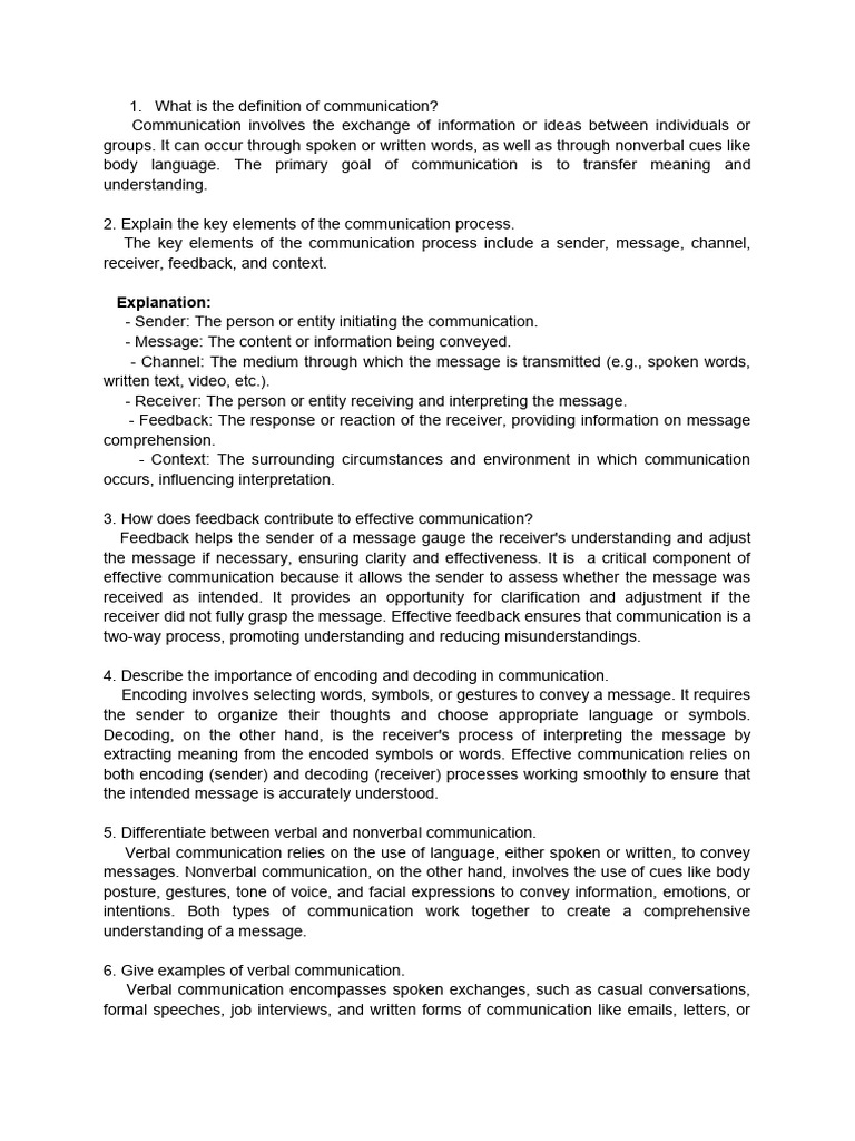 CT1 Preparation Notes | PDF | Communication | Clause