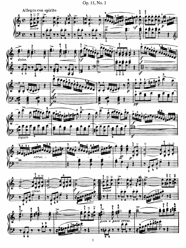 Kuhlau's Sonatina, Op. 55, No. 3 | PDF