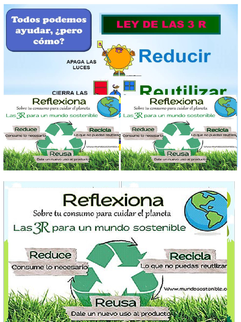 Afiches Sobre Reciclaje | PDF