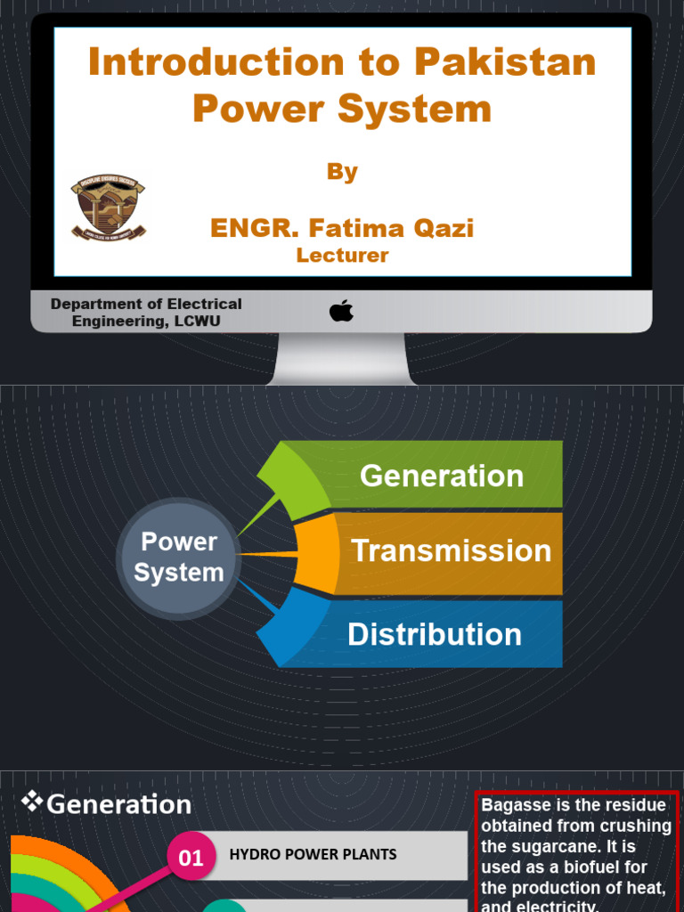 EPT LEcture 1 Introduction To Pakistan Power System | PDF | Power ...