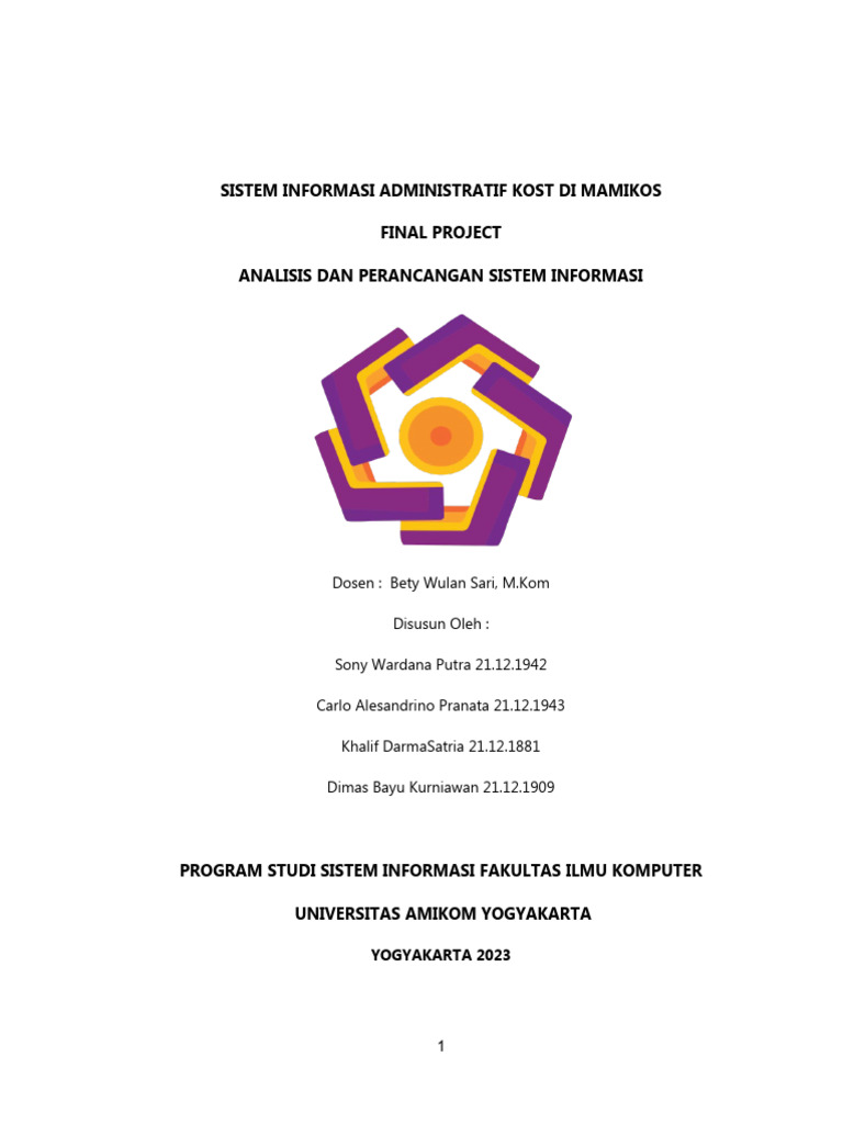 Sistem Informasi Administratif Kost Di Mamikos | PDF