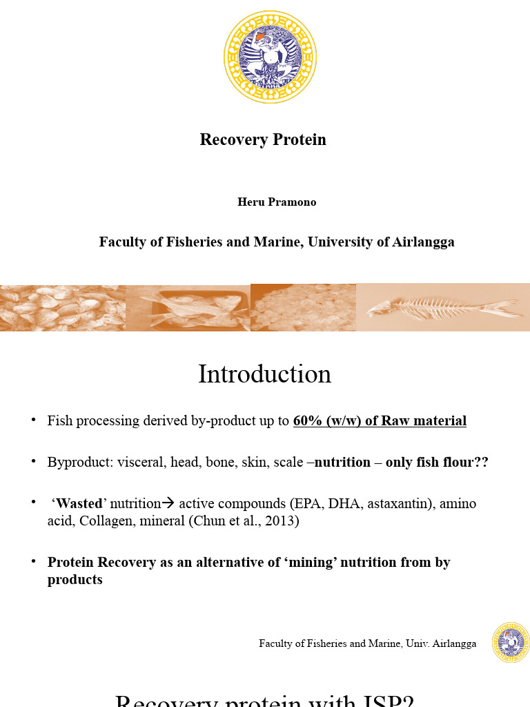 Protein Recovery | Download Free PDF | Proteins | Chemistry