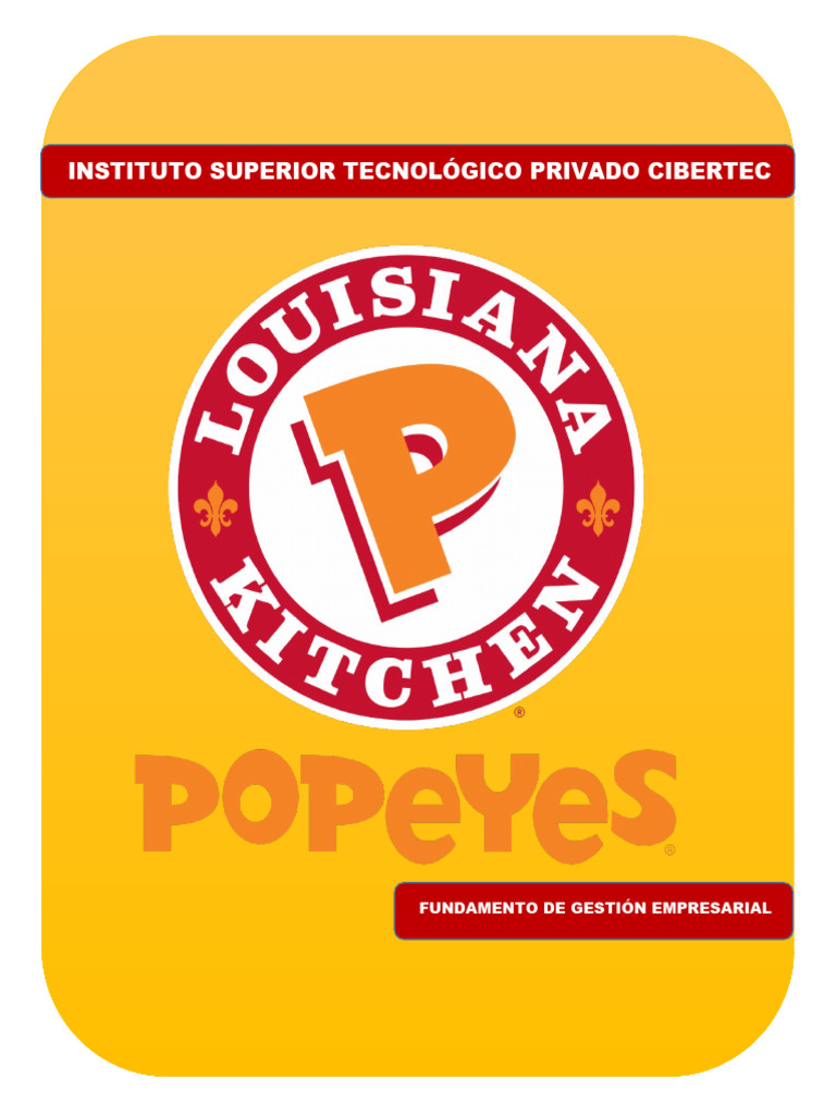 Popeyes | PDF | Perú | Business