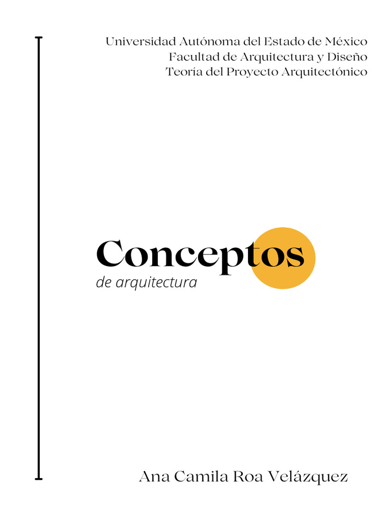 Conceptos de Arquitectura | PDF | Diseño