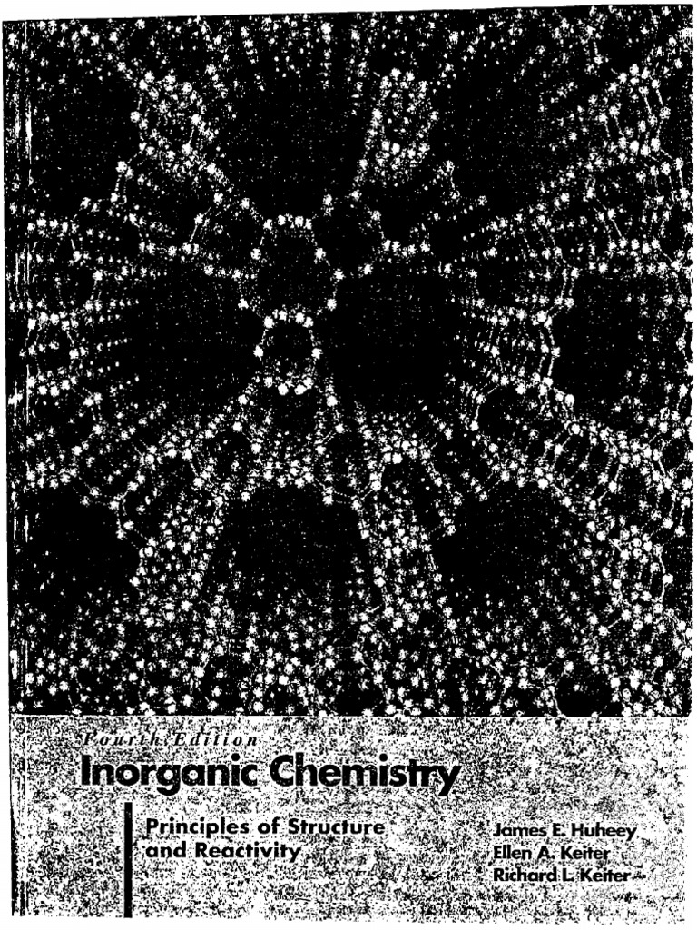 Huheey Keiter Keiter Inorganic Chemistry | PDF