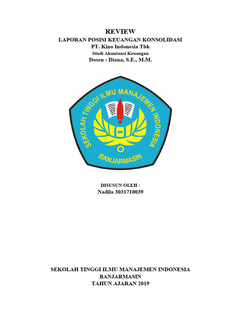 Review Laporan Posisi Keuangan | PDF | Pengelolaan Keuangan & Uang